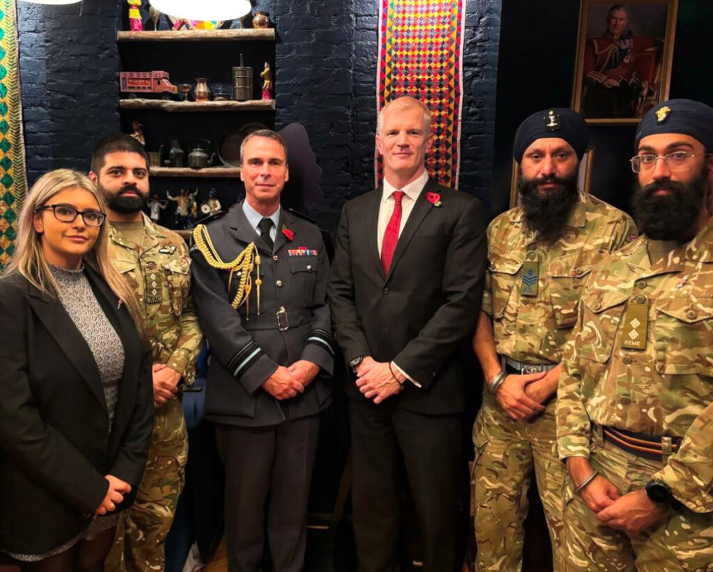Sikh Military Foundation signs the Armed Forces Covenant – London Bridge